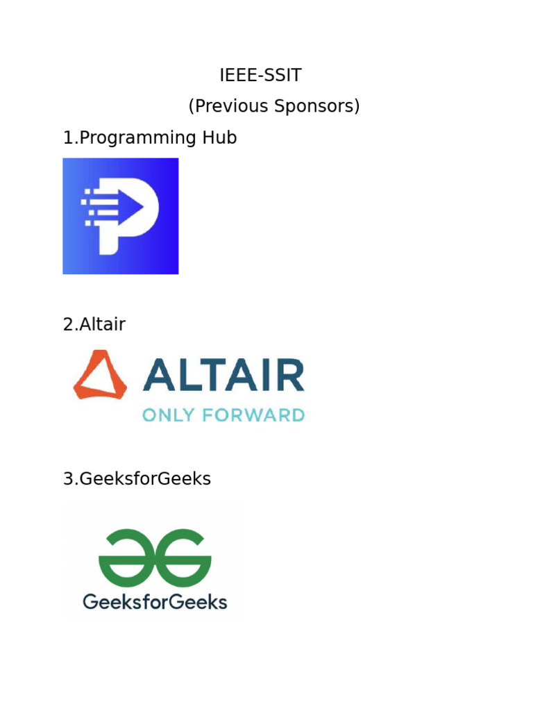 IEEE Sponsors | PDF