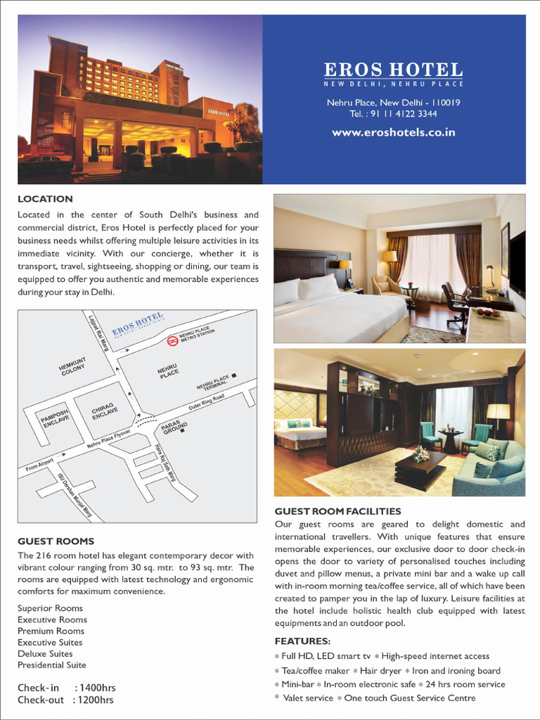 Hotel Factsheet | PDF