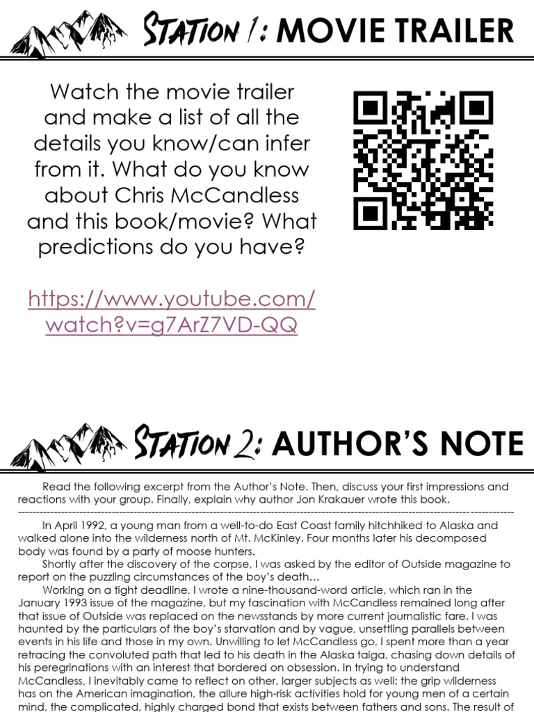 Introduction Stations | PDF