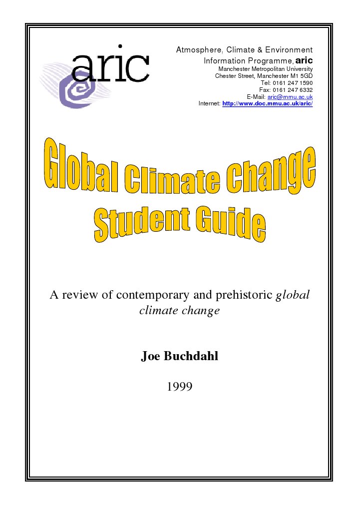 Climate Change Study Guide | PDF | Atmosphere Of Earth | Greenhouse Effect
