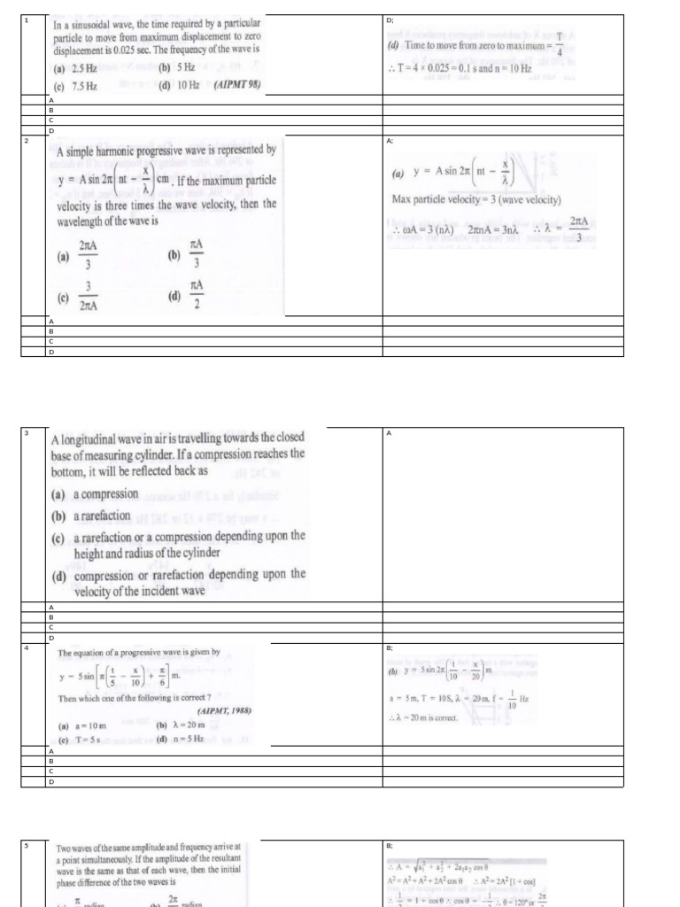 Data Structure Overview: A, B, C, D | PDF