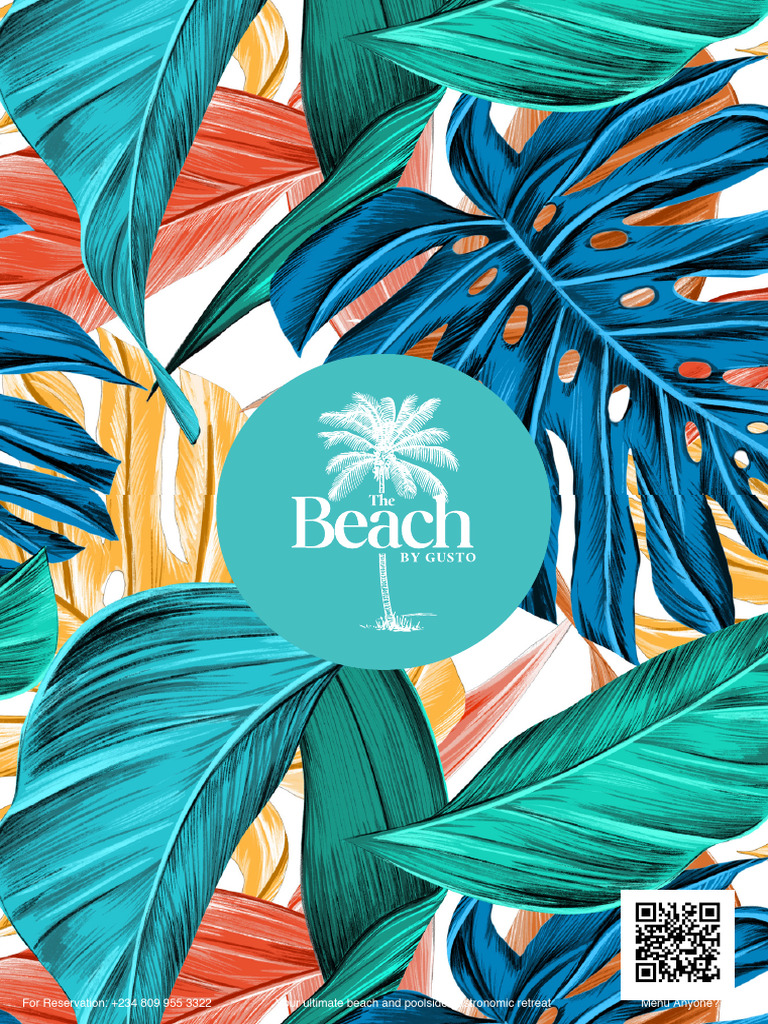 The Beach by Gusto - Menu - Updated | PDF | Martini (Cocktail) | Hamburgers