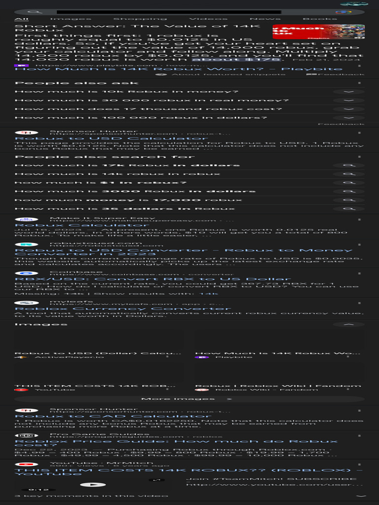 How Much Is 14k Robux - Google Search | PDF | United States Dollar ...