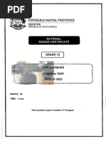 Life Sciences P2 Grade 12 2025 | PDF