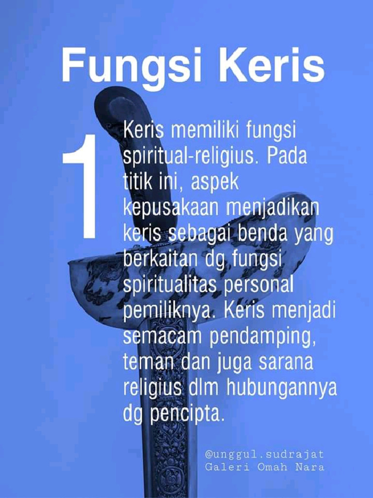 Papper Keris Tentang Keris | PDF