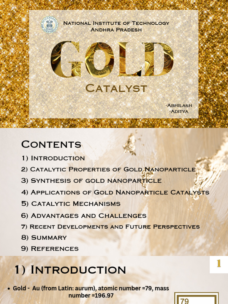 Catalyst | PDF | Catalysis | Nanoparticle