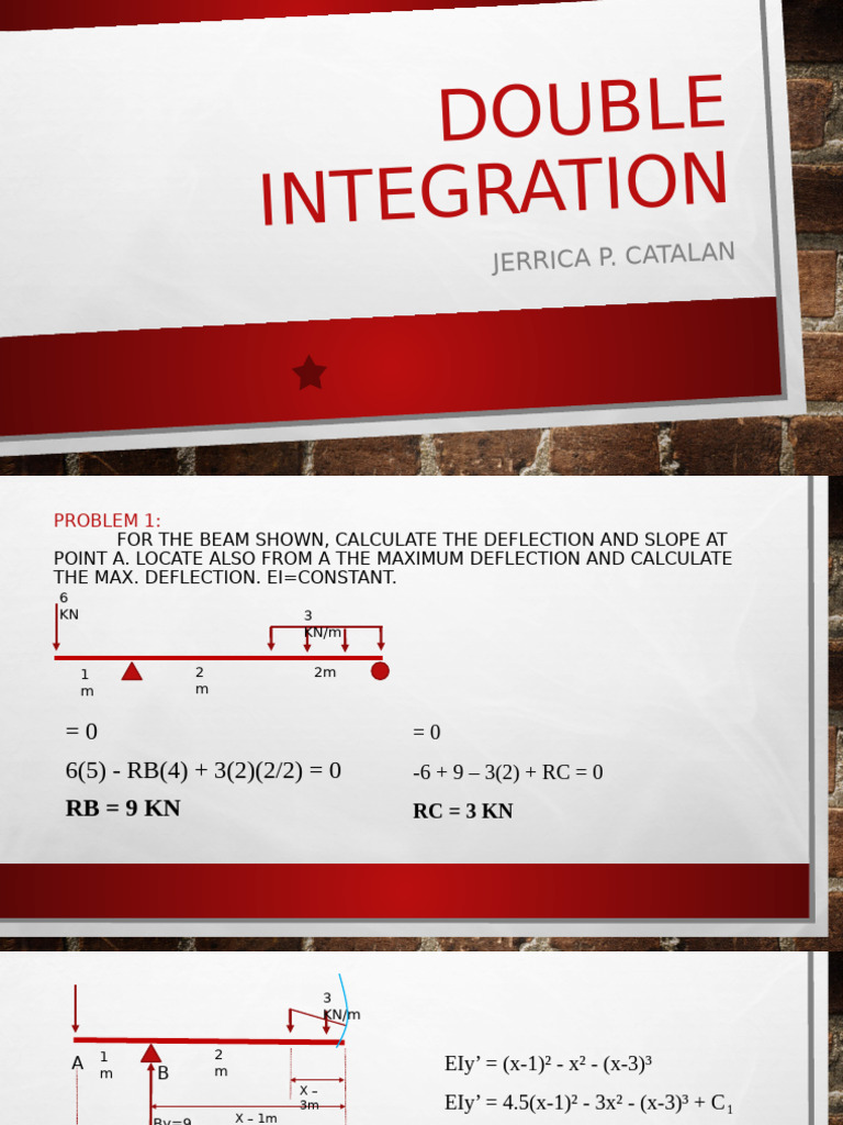 Double-integration | PDF | Structural Analysis | Earthquake Engineering