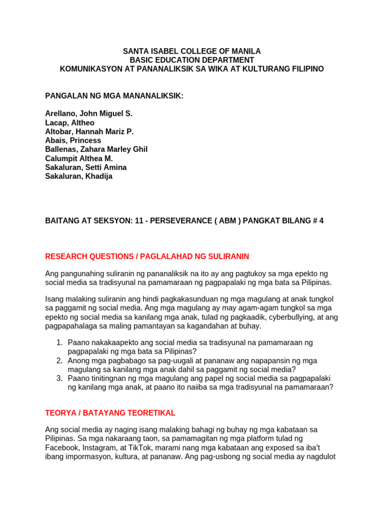 Research Proposal 2 | PDF