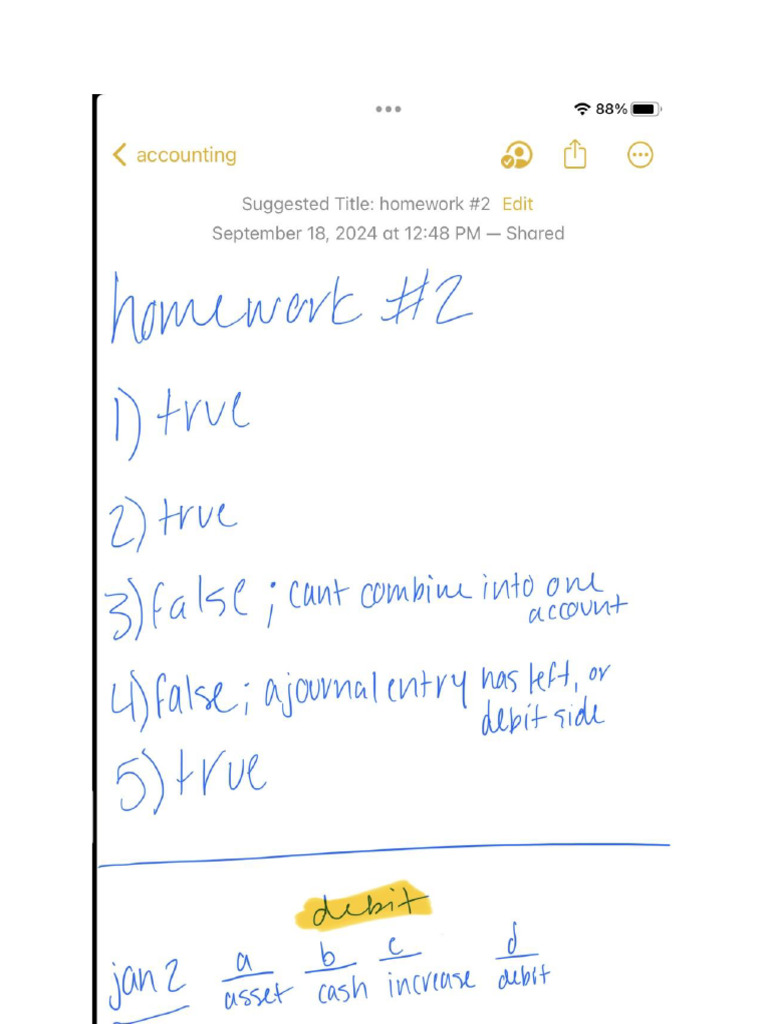 Account Homework 2 | PDF