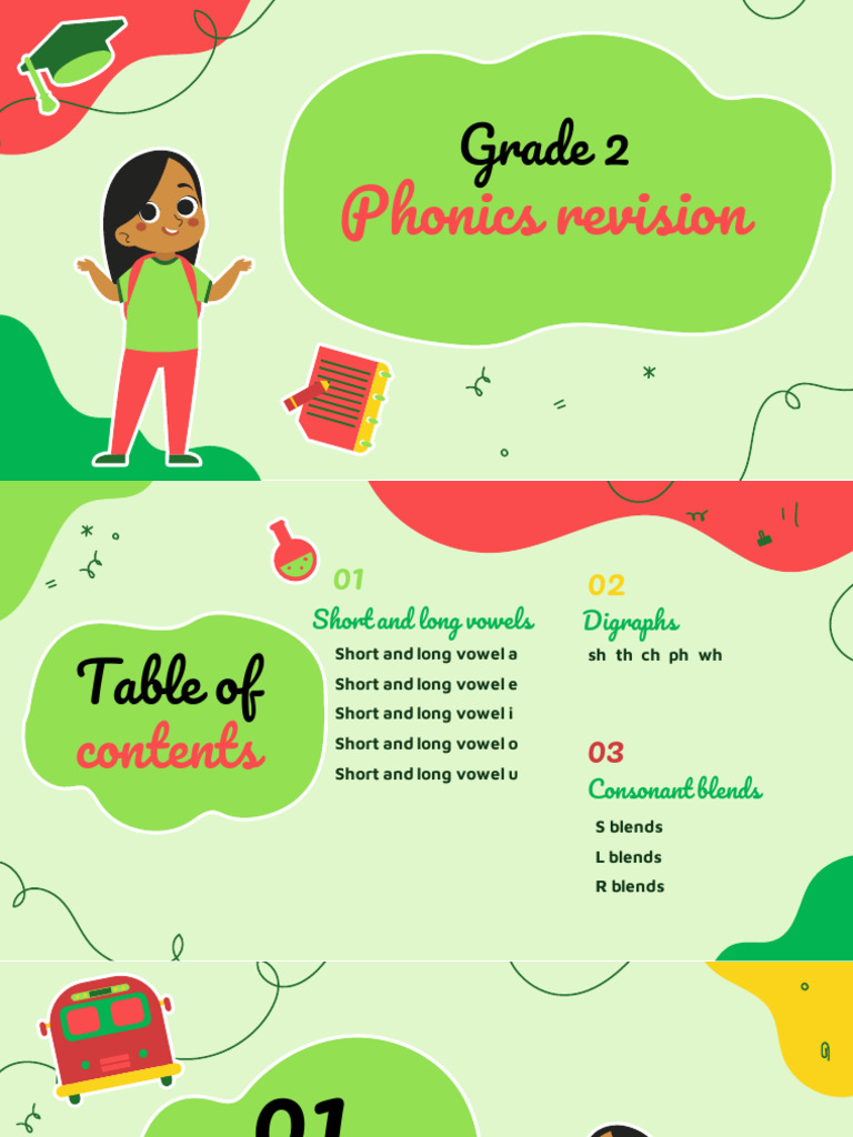 Phonics Revision Grade 2 | PDF | Languages | Foreign Language Studies
