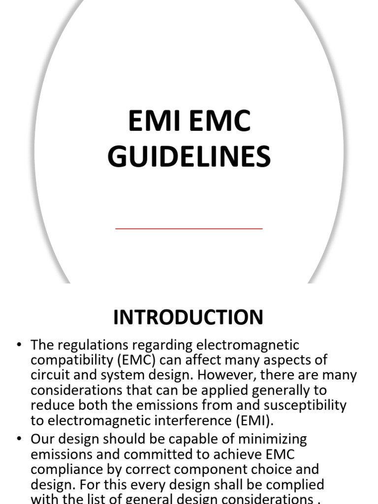 2 Design Compliance With EMI - EMC | PDF | Electromagnetic Interference | Electromagnetic ...