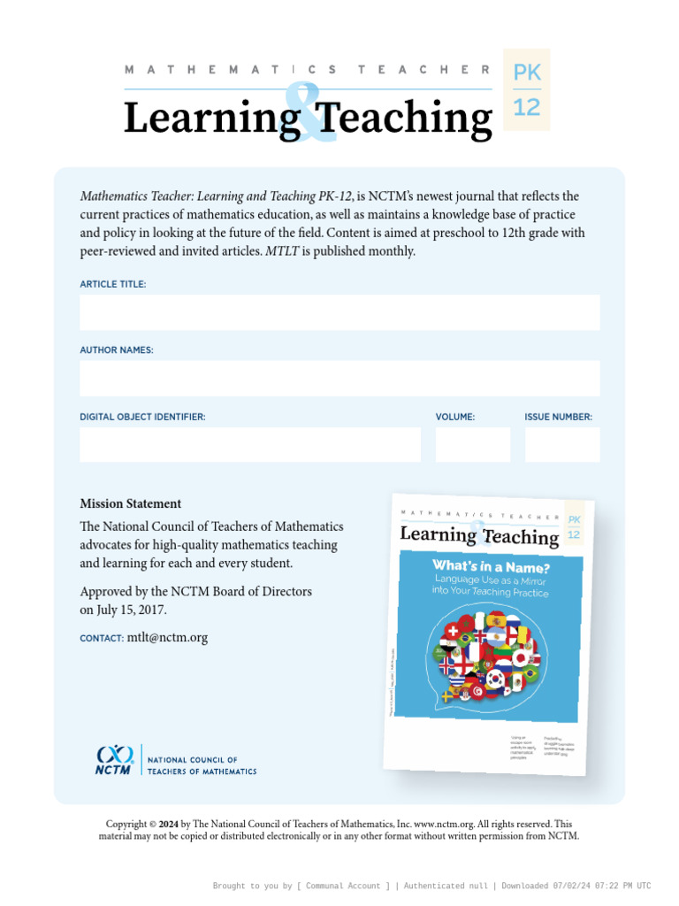 All Sorts of Quality Interactions W - English Learners | PDF | National ...