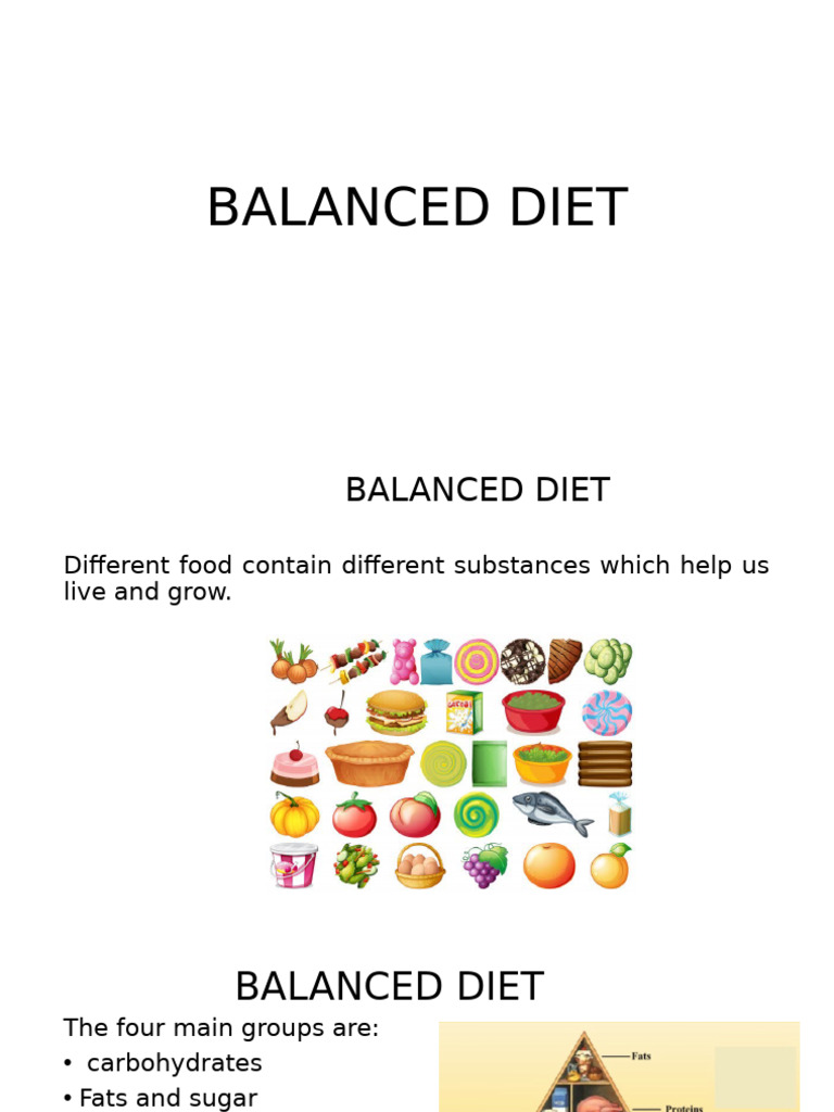 Balanced Diet 2 | PDF
