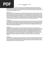 Holes - Character Traits | PDF