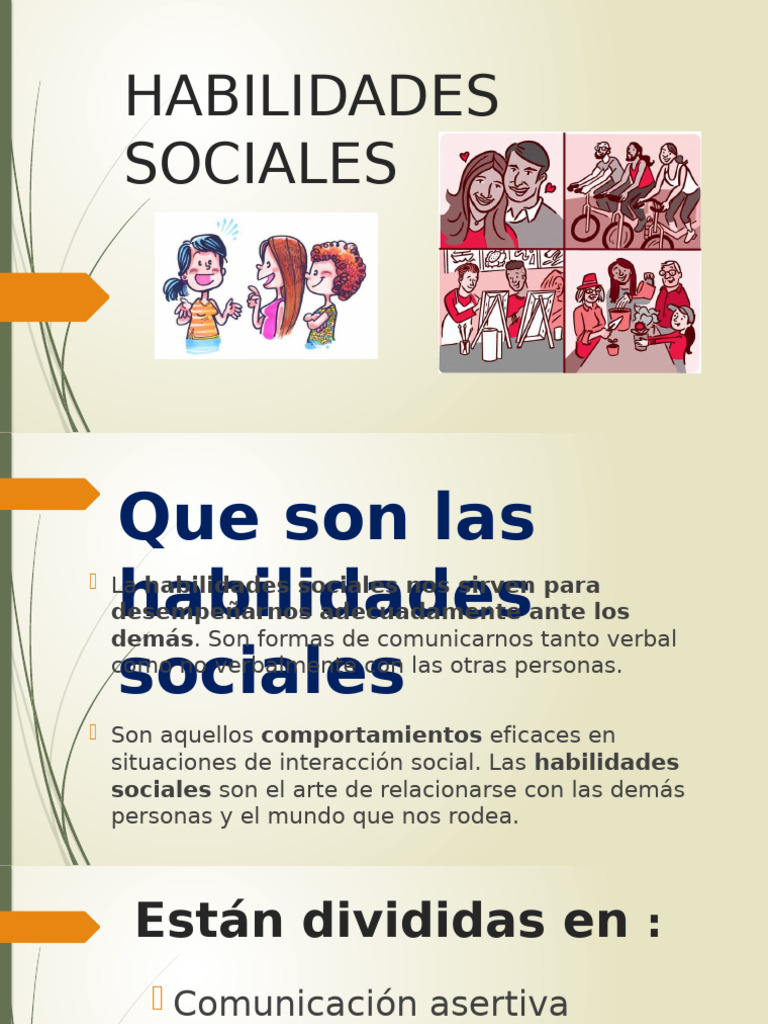 Habilidades Sociales | PDF