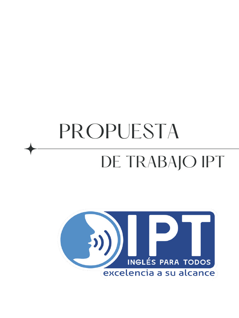 Propuesta IPT | PDF