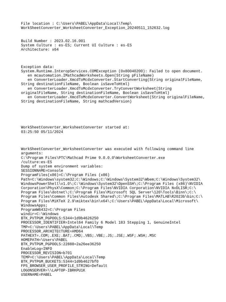 IILA SENAMHI UNI 3H CLASES - MCDX - 1 - Exceptions - Log | PDF ...