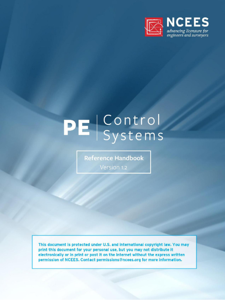 Pe CONTROL SYS Handbook 1 2 | PDF | Metrology