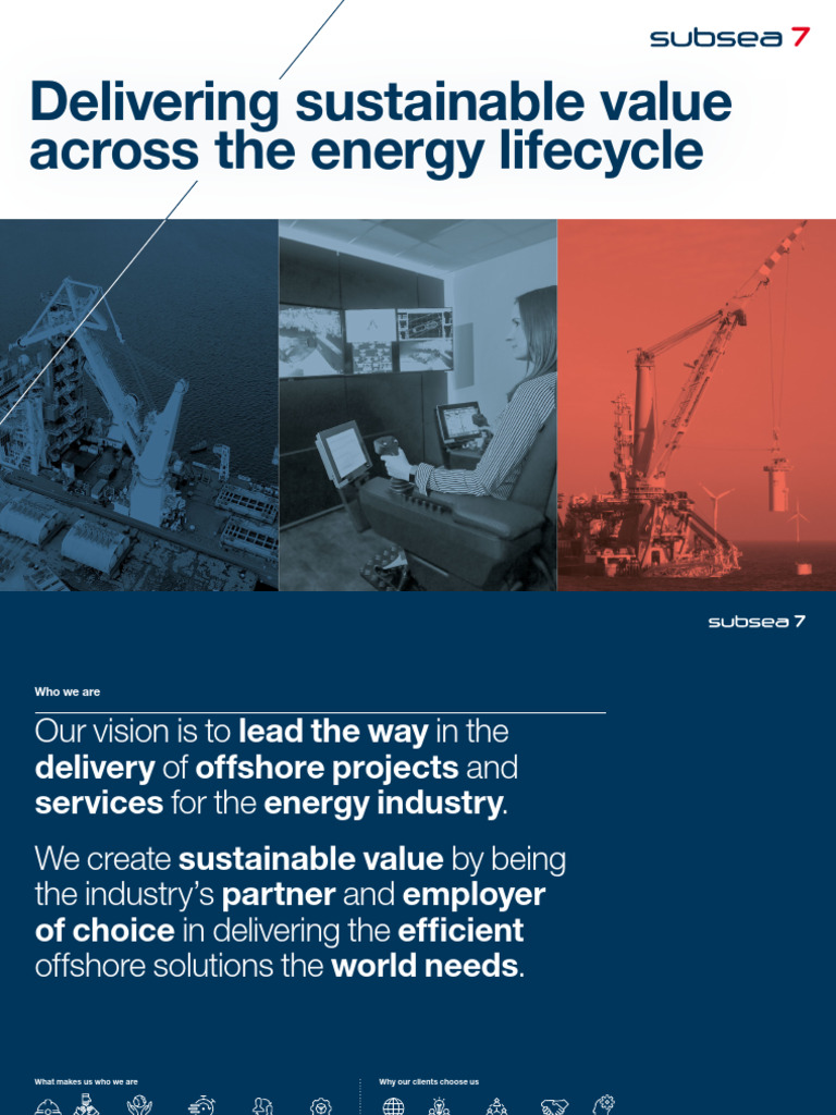 Subsea 7 Company Brochure - 2020.pdf - Downloadasset | PDF | Offshore ...