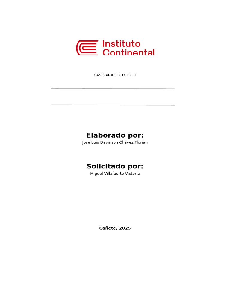 CPP Idl1 Chav | PDF
