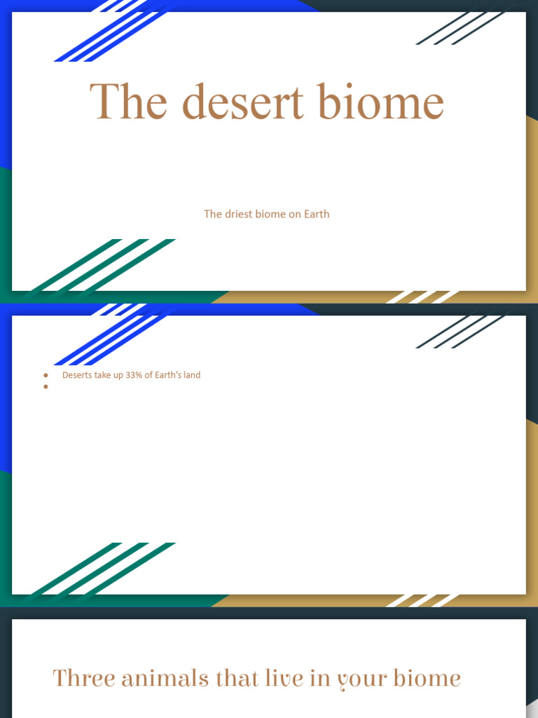 Braylin Austin - Biome Slides | PDF