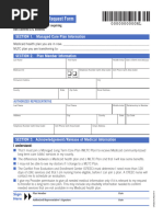 Request To Change Info On File Map-751w | PDF | Supplemental Security ...