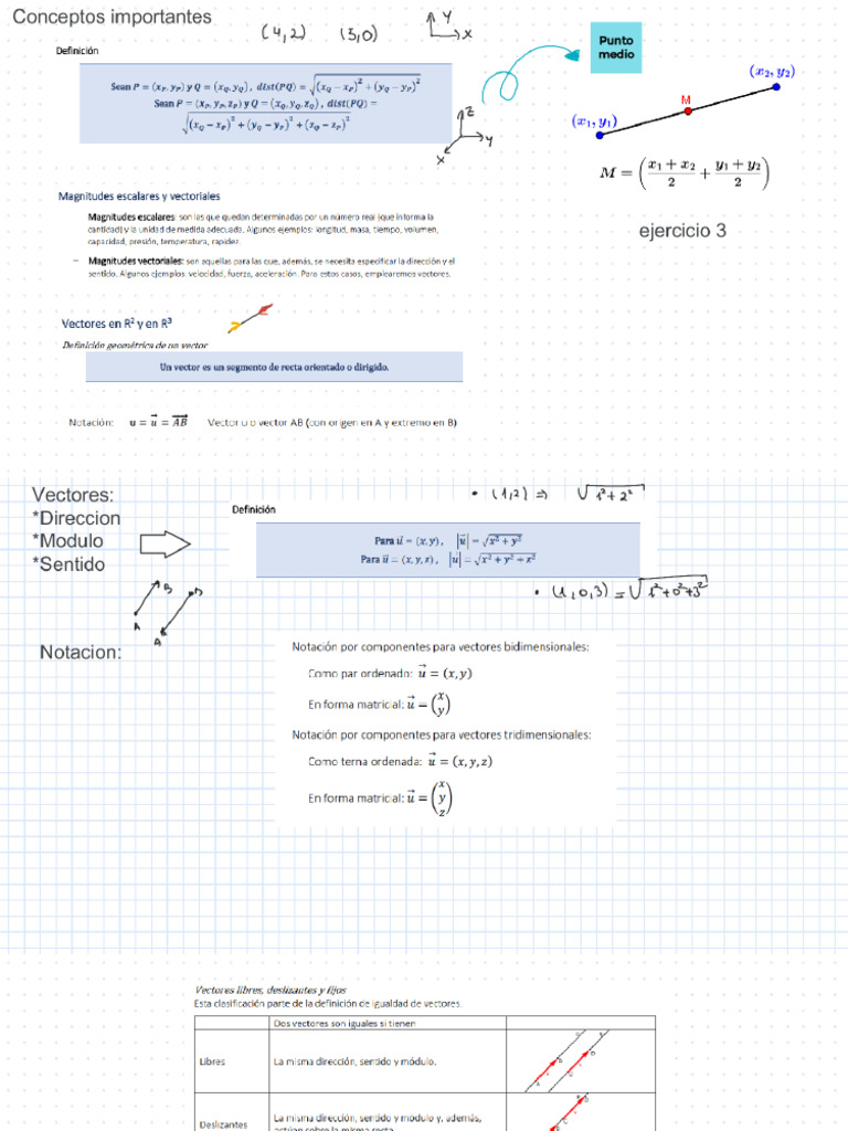 Vectores Parte 1 | PDF