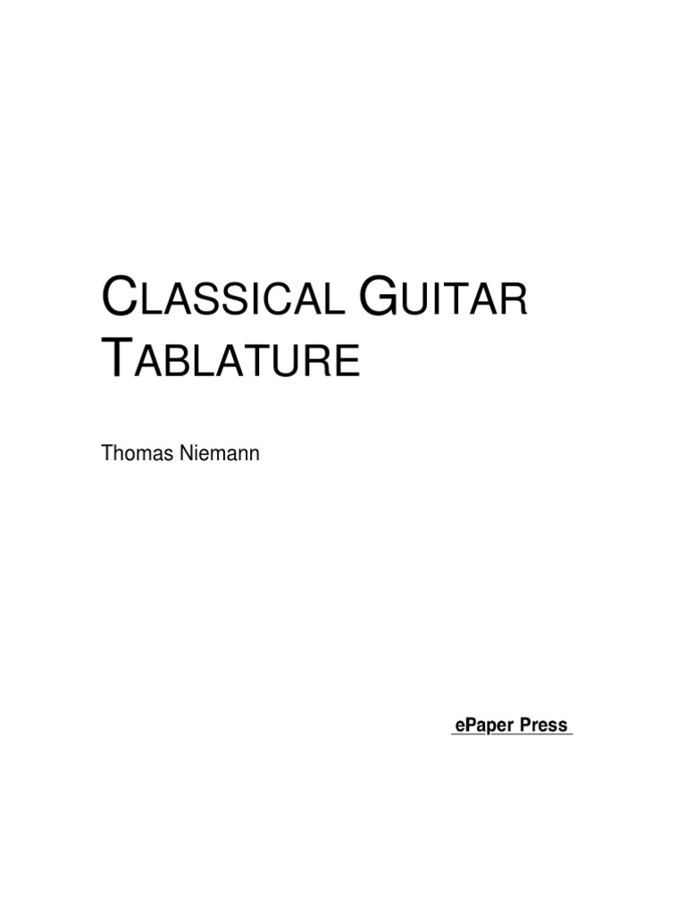 Classical Guitar Tab | PDF | Necked Lutes | Celtic Musical Instruments