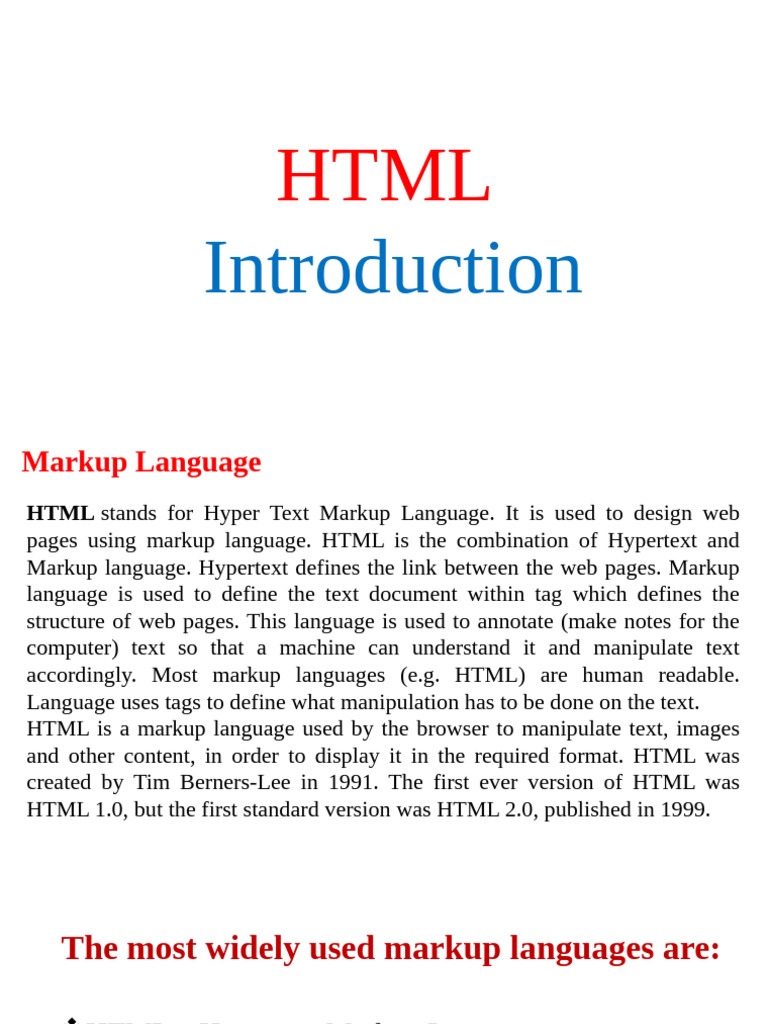 WT (1) | PDF | Html | Html Element