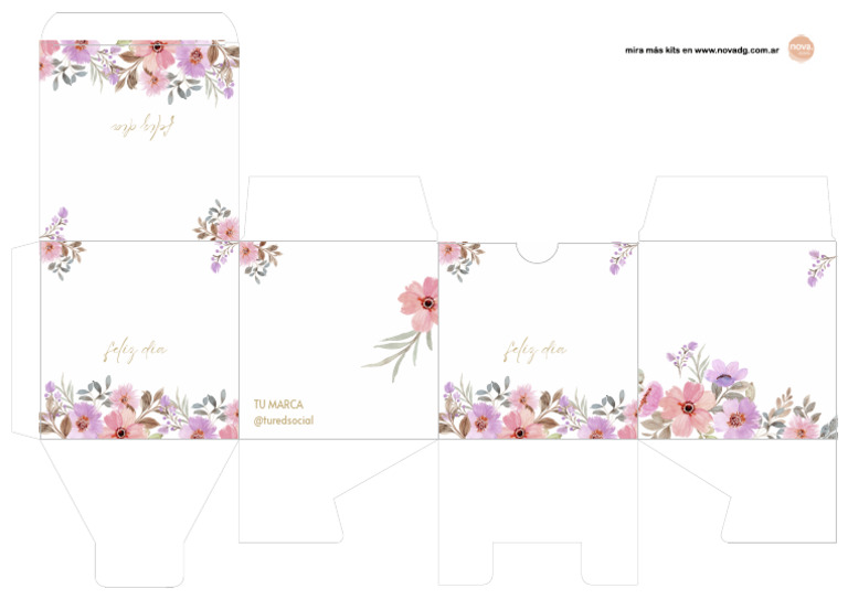 Caja Cubo A3 Mama24 Edit | PDF