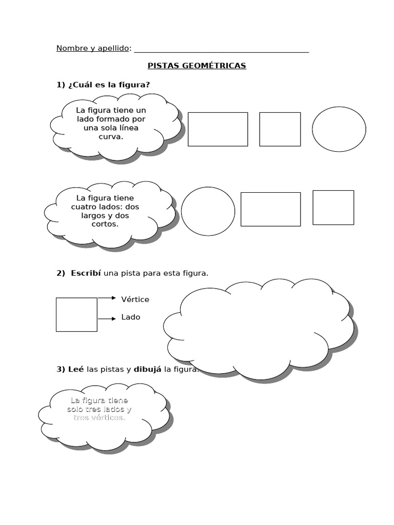 Práctico de Geometria de 2do Grado | PDF