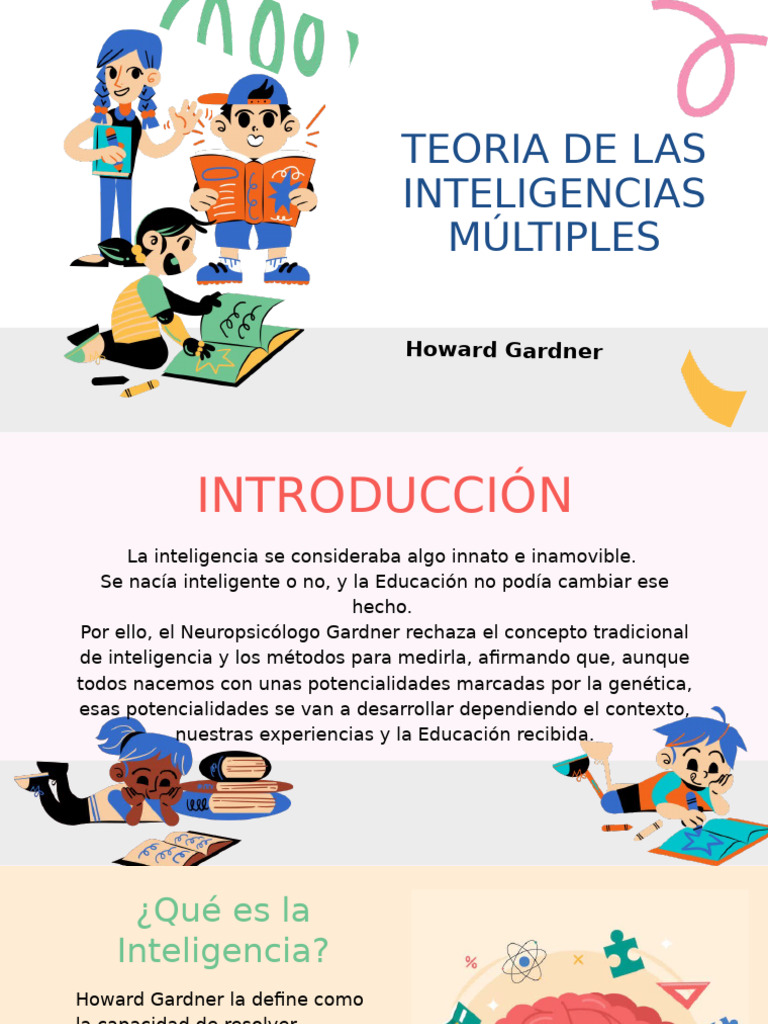 Inteligencias Múltiples. Howard Gardner-1 | PDF | Inteligencia ...