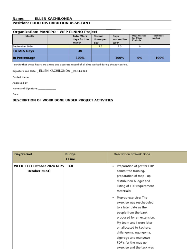 Ellen WFP_Work_Sheet_[1] | PDF
