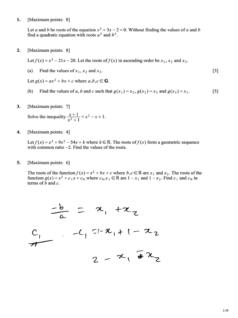 AAHL Polynomials TM | PDF