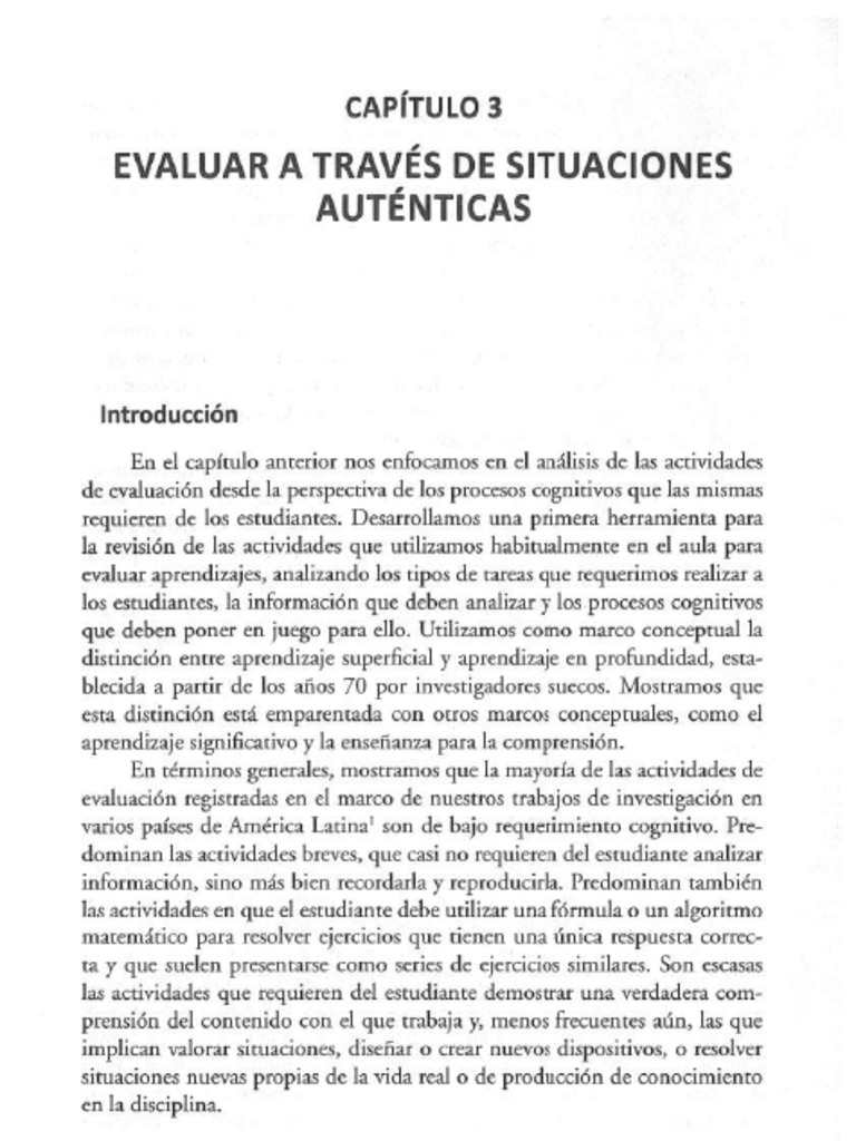 Como Mejorar La Evaluacion en El Aula Cap 3 Ravela 93 137 | PDF
