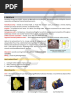Module 2-Earth Science | PDF | Rock (Geology) | Minerals
