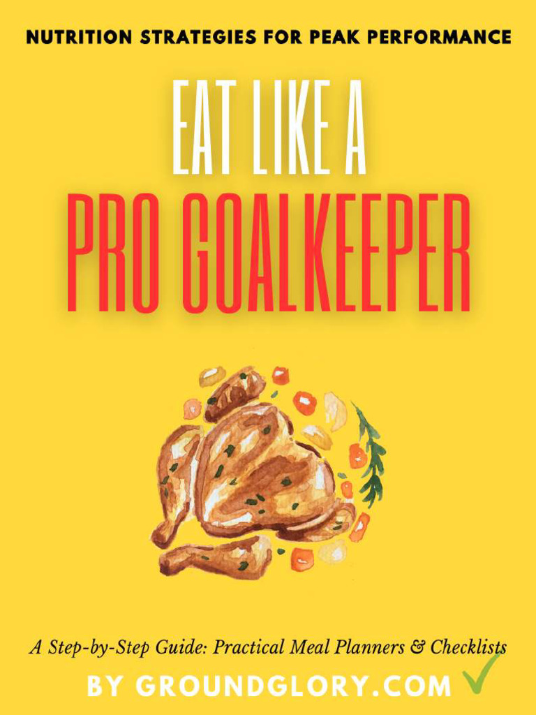 Pro Nutrition for Goalkeepers | PDF | Dehydration | Dieting