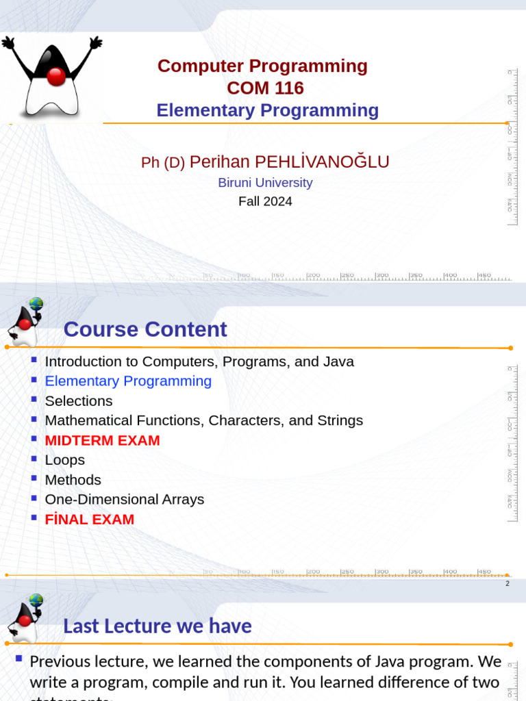 02 Elementary Programming Pdf Data Type Integer Computer Science