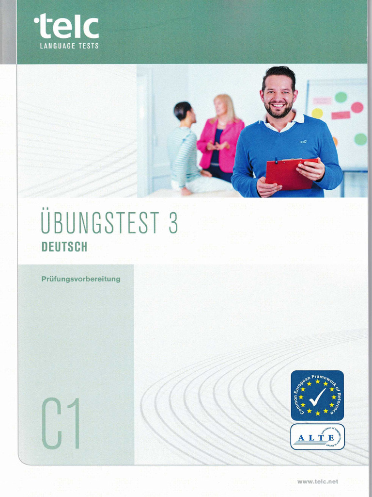 Telc Deutsch C1, Übungstest 3 (Modifiziertes Format 2016) (Unknown) (Z ...