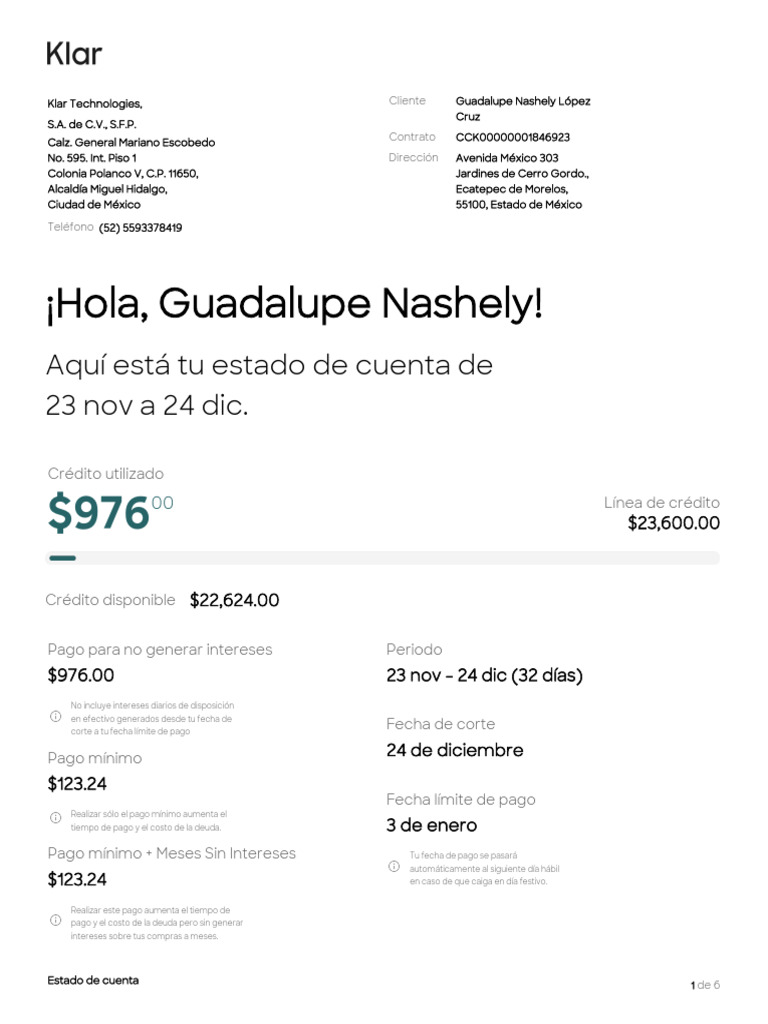 DOC-20250102-WA0010. | PDF | Interés | Impuesto al valor agregado