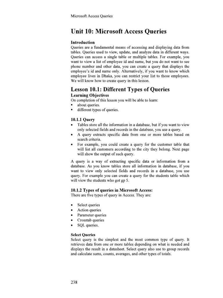 Queries 2 Pdf