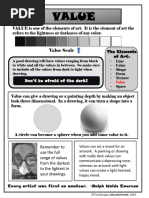 Shading Basic Shapes Into Forms | PDF | Shadow | Drawing