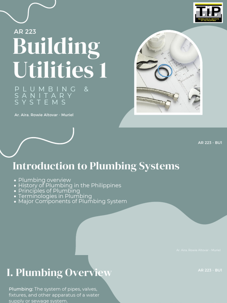 BU1 Reviewer (ICA1) | PDF | Sanitary Sewer | Plumbing