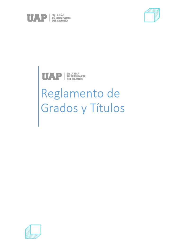 Reglamento-de-Grados-y-Títulos-2021-v1.0 | PDF | Titulo academico | Licenciatura