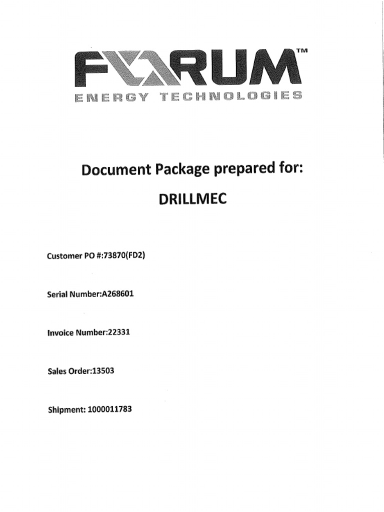 Forum Cement Manifold FAT (9-16-13) - 692 | PDF
