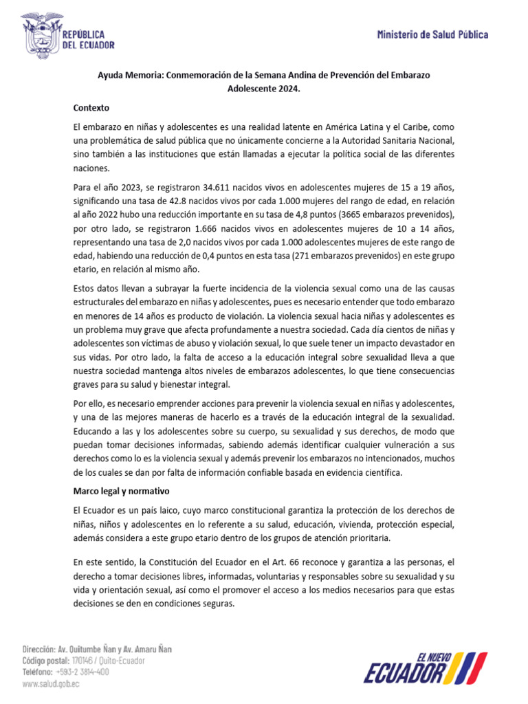 SGR Plazas 2 | PDF | Control de la natalidad | Adolescencia