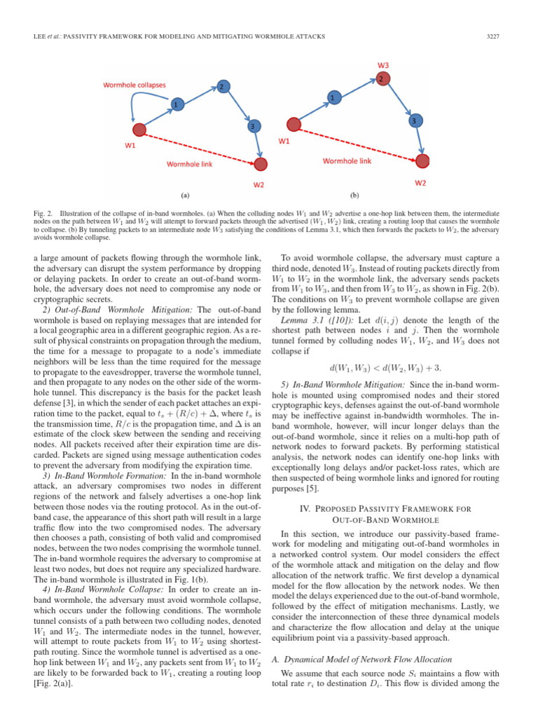 Framework For Modeling and Mitigating Wormhole Tome 1 | PDF | Routing | Latency (Engineering)