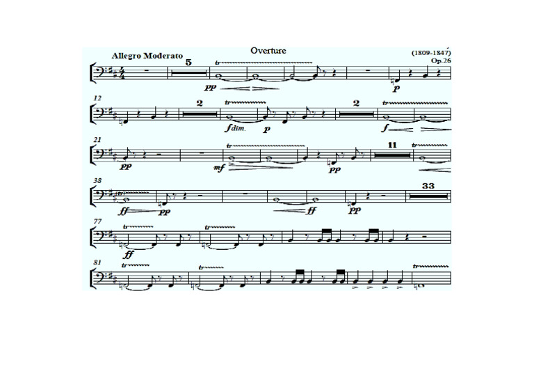 PERCUSSO_THE-HEBRIDES-FELIX-MENDELSOHN 2 | PDF