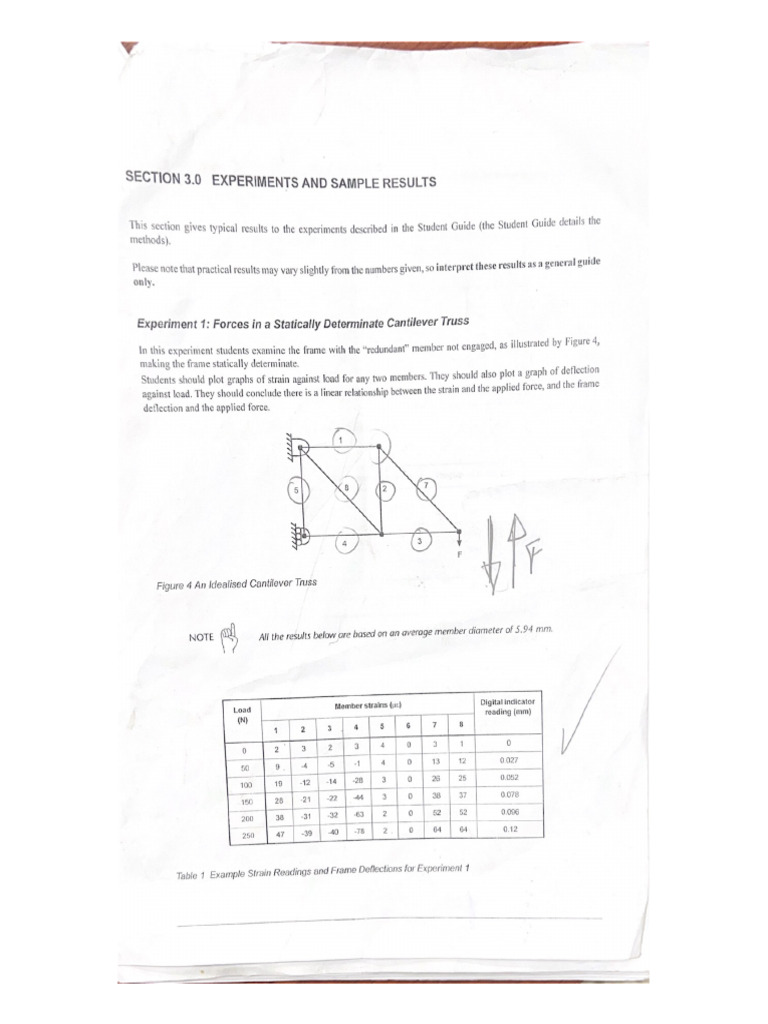 Section 3.0 Experiments and Sample Results | PDF