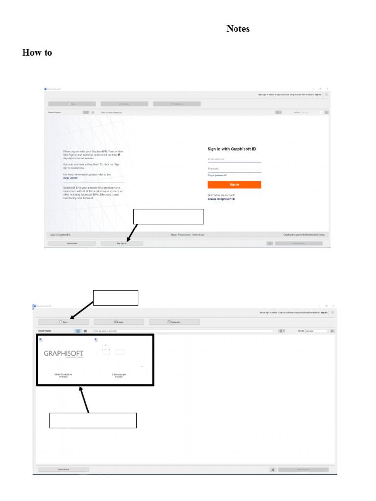 How To Use ArchiCAD. | PDF | Window | Icon (Computing)